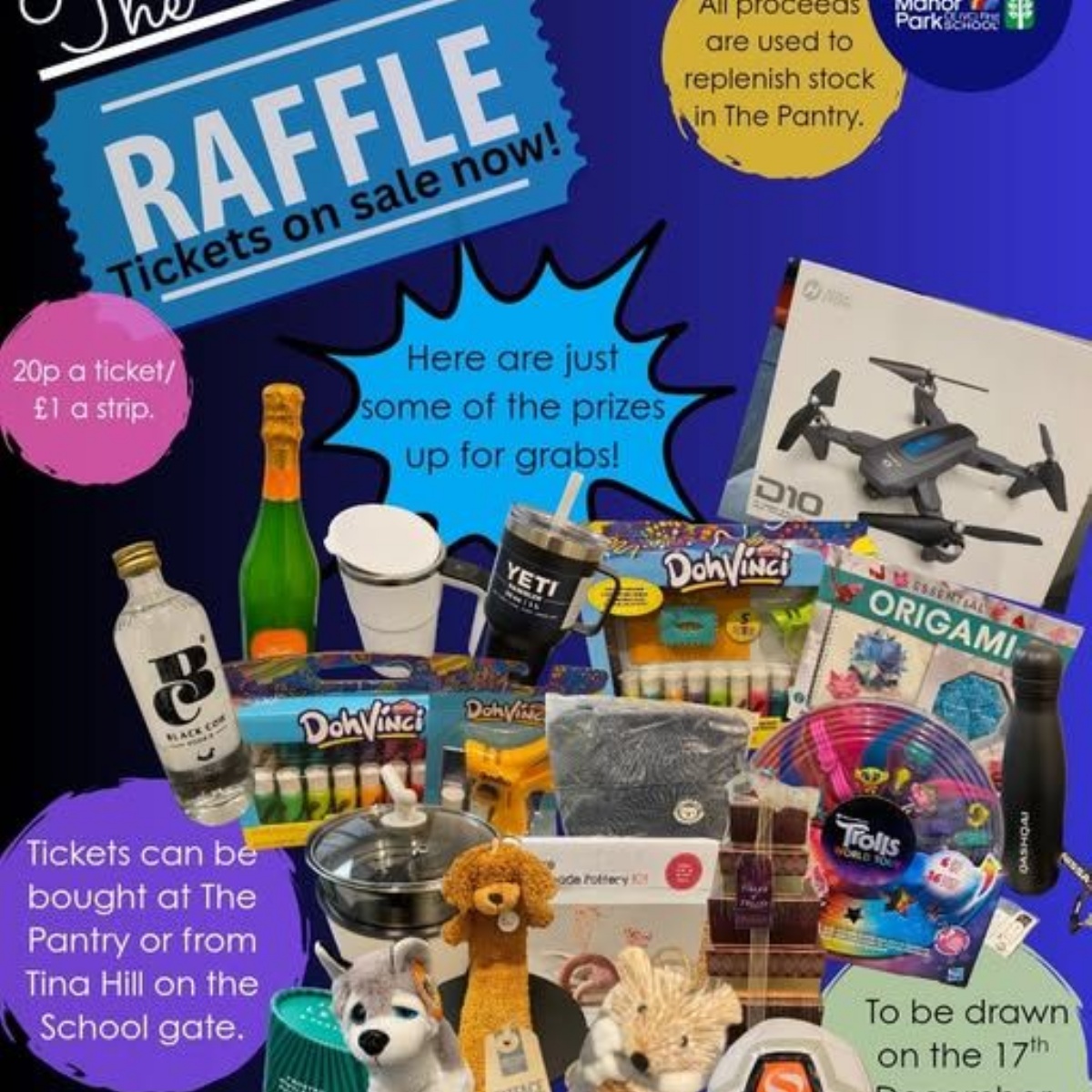 The Pantry Raffle Prizes - Manor Park CE First School