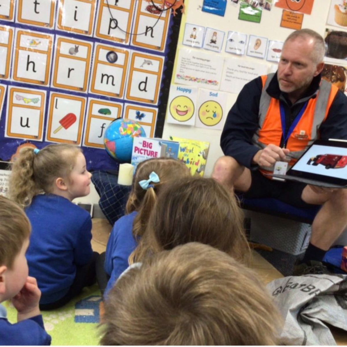 Postman Visit - Manor Park CE First School