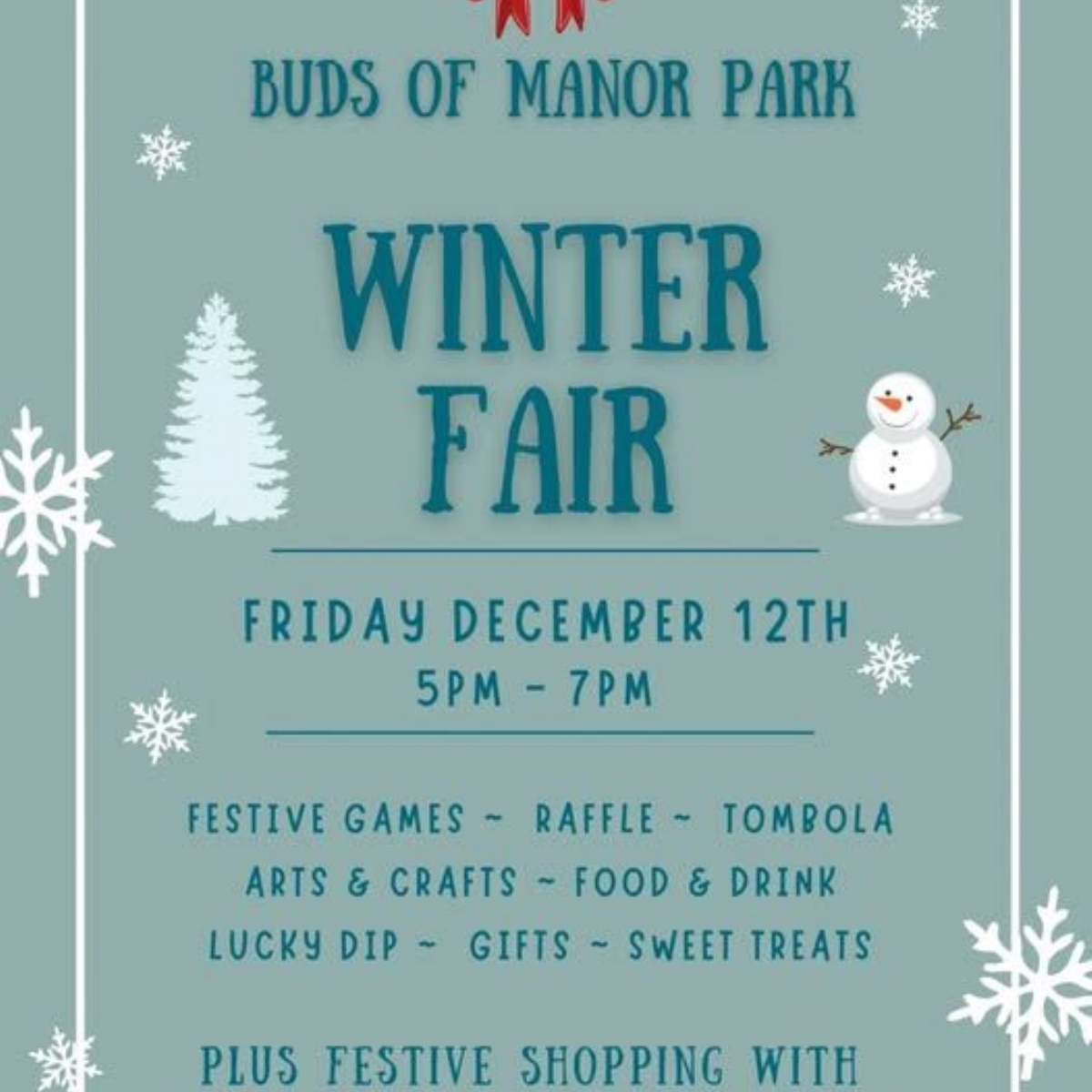 Buds Winter Fair - Manor Park CE First School
